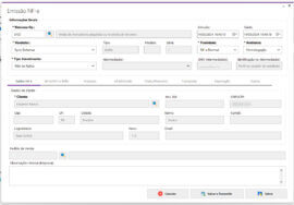 Sistema ERP com Emissão de NFe Nota Fiscal Eletrônica - Sync